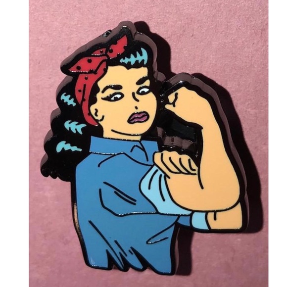 Crazy4Me Style | Jewelry | Pinup Rosie Brooch Rosie The Riveter Brooch ...